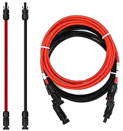 Qualitäts-Solarkabel 6mm2 H1Z2Z2-K konfektioniert mit MC4